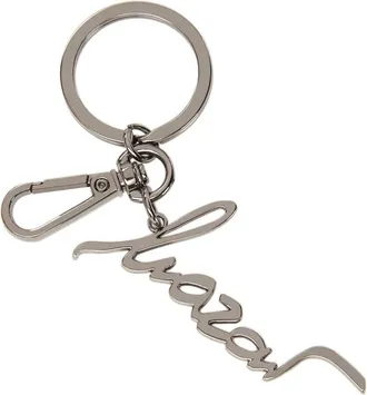 Kazar Silberner Schl&uuml;sselanh&auml;nger mit Ring und Karabinerhaken - - Accessories - Damen - Grau - ONE SIZE