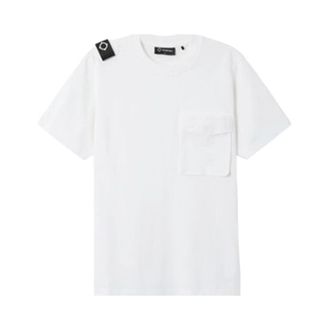 Mastrum Cargo-Tasche T-Shirt - - Tops - Herren - Wei&szlig; - S