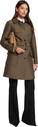 Morgan Damen 242-ginai Trenchcoat, kaki, 36