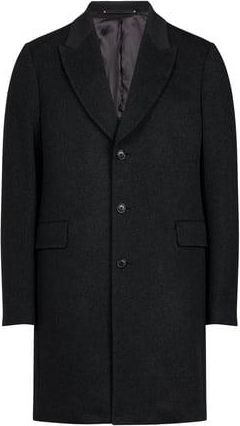 Paul Smith Manteau droit en laine et cachemire