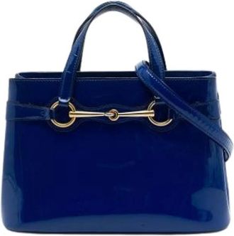 Gucci Sac &agrave; main Pre-owned - Femme - Pre-owned - Bleu - Taille: ONE Size