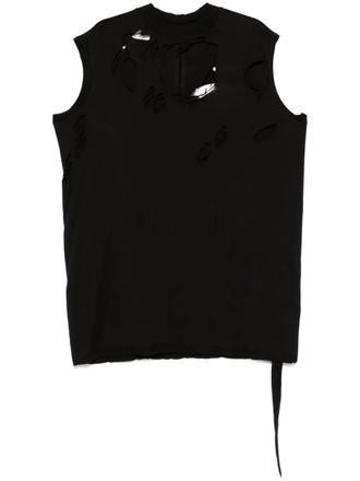 Rick Owens débardeur Tarp - Noir