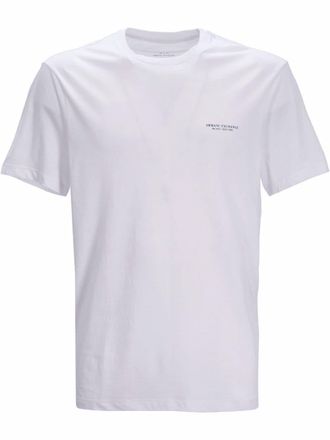 A|X Armani Exchange t-shirt &agrave; logo imprim&eacute; - Blanc