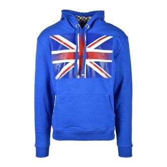 Aquascutum Homme, Sweatshirts et sweats &agrave; capuche, Bleu, Taille: L Sweat en coton