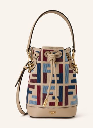Fendi Beuteltasche Mon Tresor beige