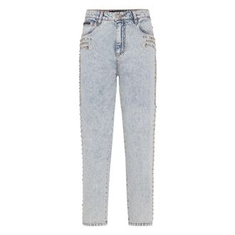 Philipp Plein Gerades Jeans - - Jeans - Damen - Blau - W26