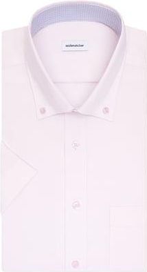 Seidensticker Chemise unie &agrave; manches courtes en lin