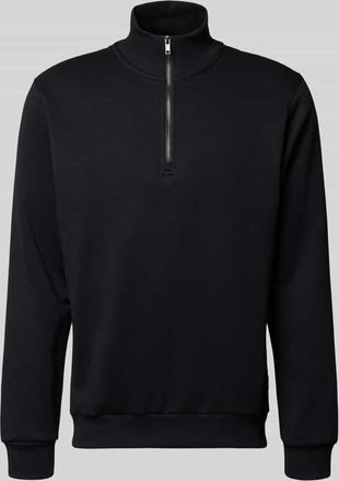 Jack & Jones Regular Fit Sweatshirt mit Troyer-Kragen Modell Bradley