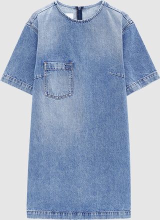 Anine Bing Robe Tulah Washed Blue