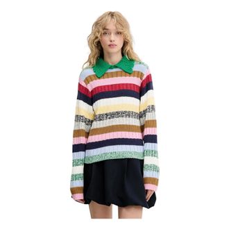 Stine Goya Femme, Pulls, Multicolore, Taille: 42 FR Pull col rond
