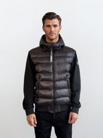 Trueprodigy Steppjacke Atos Glänzende gesteppte Optik vorne