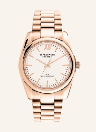 Copenhagen Copenhagen Studios Armbanduhr Aus Edelstahl rosegold