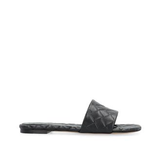 Bottega Veneta Amy Leder-Mules - - Shoes - Damen - Schwarzk - 36 EU