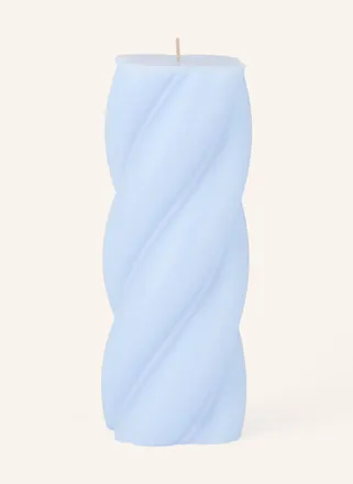 HAY Kerze Soft Serve Medium blau