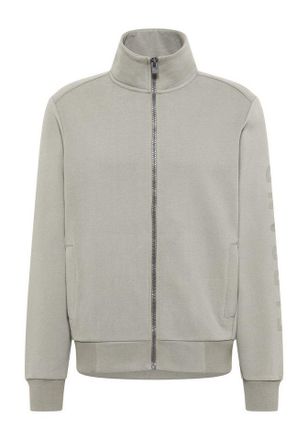 Elbsand Sweatjacke Levin Herren Stehkragen, Leistentaschen, schmal geschnitten