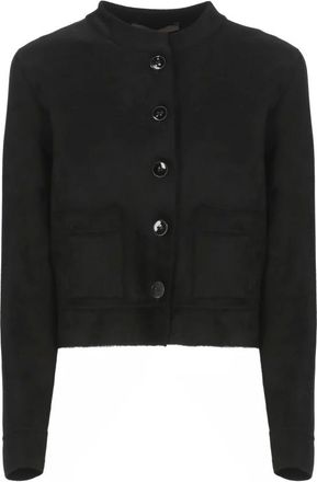 D.exterior Damen, Strickwaren, Schwarzk, XSGröße