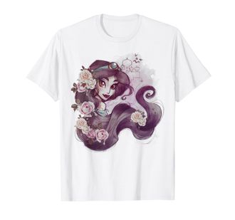 Disney Aladdin Jasmine Smoke Portrait T-Shirt