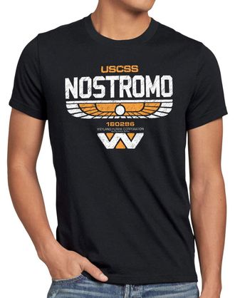 style3 Nostromo Herren T-Shirt Weyland-Yutani Corporation, Gr&ouml;&szlig;e:5XL