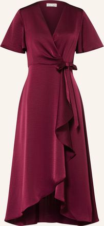 Phase Eight Wickelkleid Julissa Aus Satin rot