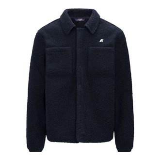 K-Way Cameron Sherpa Polar - - Jackets - Herren - Blau - M