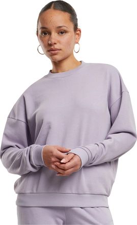 Urban Classics Damen Sweatshirt Ladies Oversized Light Terry Crewneck, lässiger Pullover für Frauen, Oversized Fit