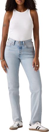 Levi's Damen 501 Curve Jeans Laugh and Lie Blue 34 30