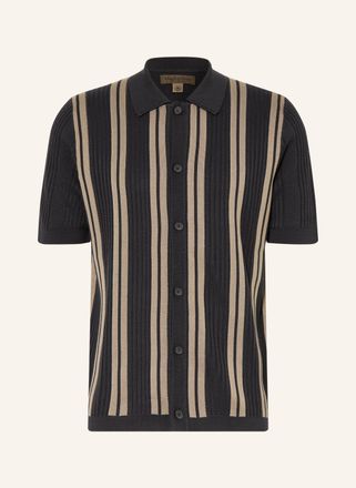 Marc O'Polo Marc Opolo Strickhemd Regular Fit blau