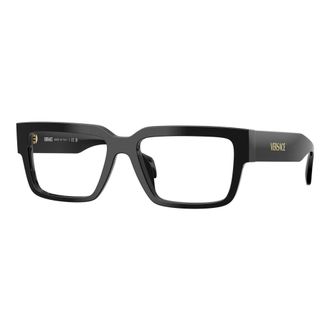 Versace Homme, Accessoires, Noir, Taille: 53 MM Lunettes Élégantes