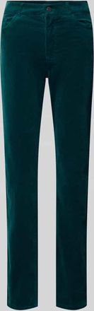 Christian Berg Straight Fit Jeans aus Baumwoll-Mix in Cord-Optik
