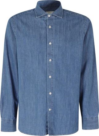 Seventy Homme, Chemises, Bleu, Taille: L Chemise en denim