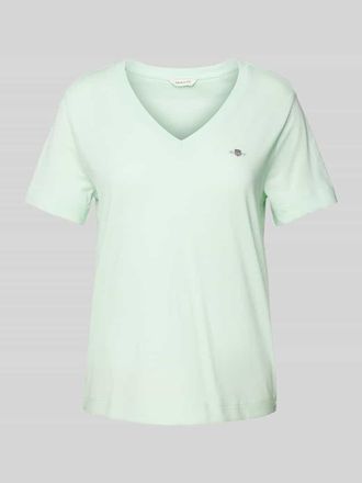 GANT T-Shirt mit Label-Stitching