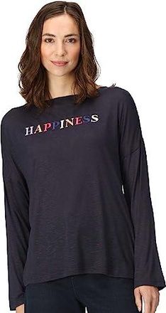 Regatta Carlene T-Shirt, Bleu Marine (Bonheur), 44 Femme