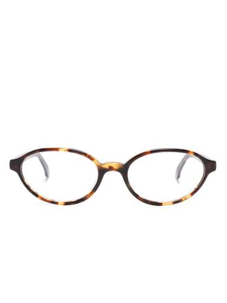 Retro Superfuture lunettes de vue Numero 4 - Marron