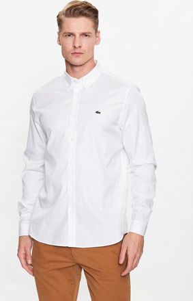 Lacoste Hemd CH2933 Wei&szlig; Regular Fit
