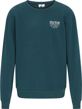 Mymo Sweatshirt M&auml;nner Dunkelgr&uuml;n