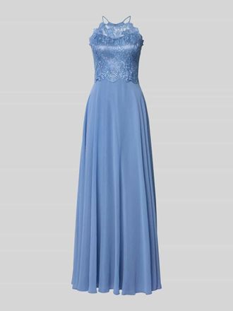 Vera Mont Abendkleid mit Spitze und Cut Out