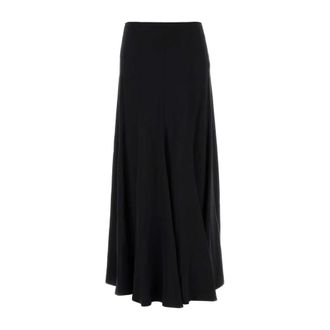 Chlo&eacute; Fluid Maxi Skirt - - Skirts - Damen - Schwarzk - XS