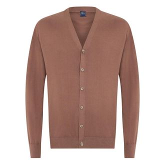 Fedeli Eleganter- vielseitiger Cardigan - - Knitwear - Herren - Braun - L