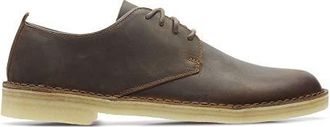 Clarks Homme Desert London Derbys, Marron (Beeswax Leather-), 44 EU