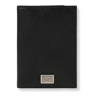Dolce & Gabbana Homme, Accessoires, Noir, Taille: ONE Size Porte-passeport Dauphine