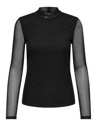 Only Onlerica Life Mesh L/S High Neck Top JRS