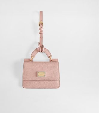 Dolce & Gabbana Dauphine Calfskin Card Holder - Frau Geldb&ouml;rsen Und Kleinlederwaren Pink Leder Onesize