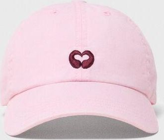 Maje Casquette En Coton - Rose - Maje