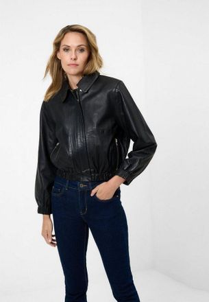 Ricano Lederjacke Lola Hochwertiges Lamm-Nappa-Leder