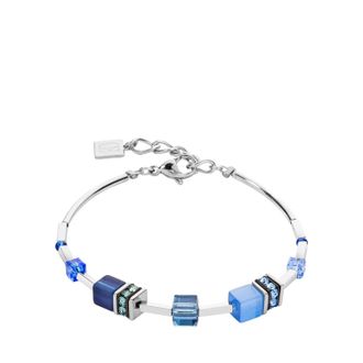 Coeur de Lion Armband - GeoCUBE Iconic Lite Armband - Gr. ONE SIZE - in Blau - f&uuml;r Damen
