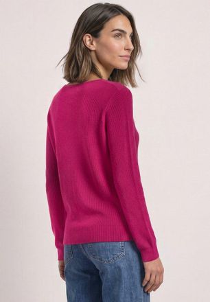 Street One Strickpullover mit V-Ausschnitt