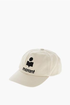 Isabel Marant Solid Color TYRON Cap with Embroidered Logo size 59