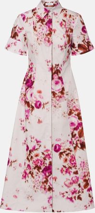 Erdem Robe chemise en coton &agrave; imprim&eacute; floral