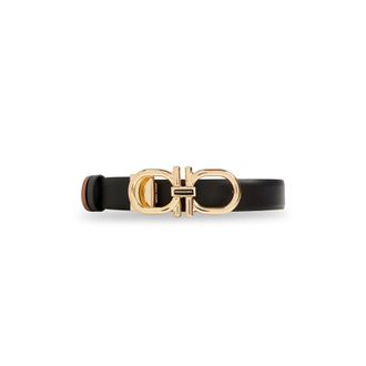 Ferragamo Donna H25 G&uuml;rtel - - Accessories - Damen - Schwarzk - 95 CM