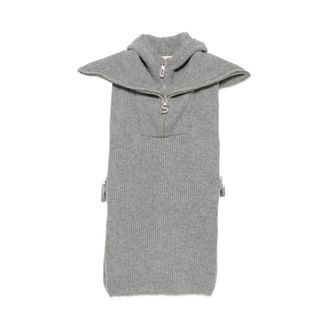 Sportmax Spxvernice 056F 003 Weste - - Jackets - Damen - Grau - XS